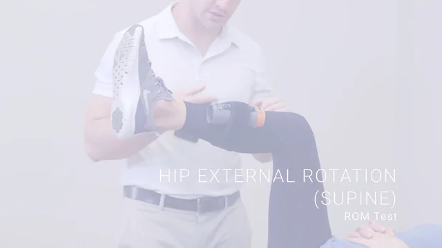 Degrees External Rotation Supine