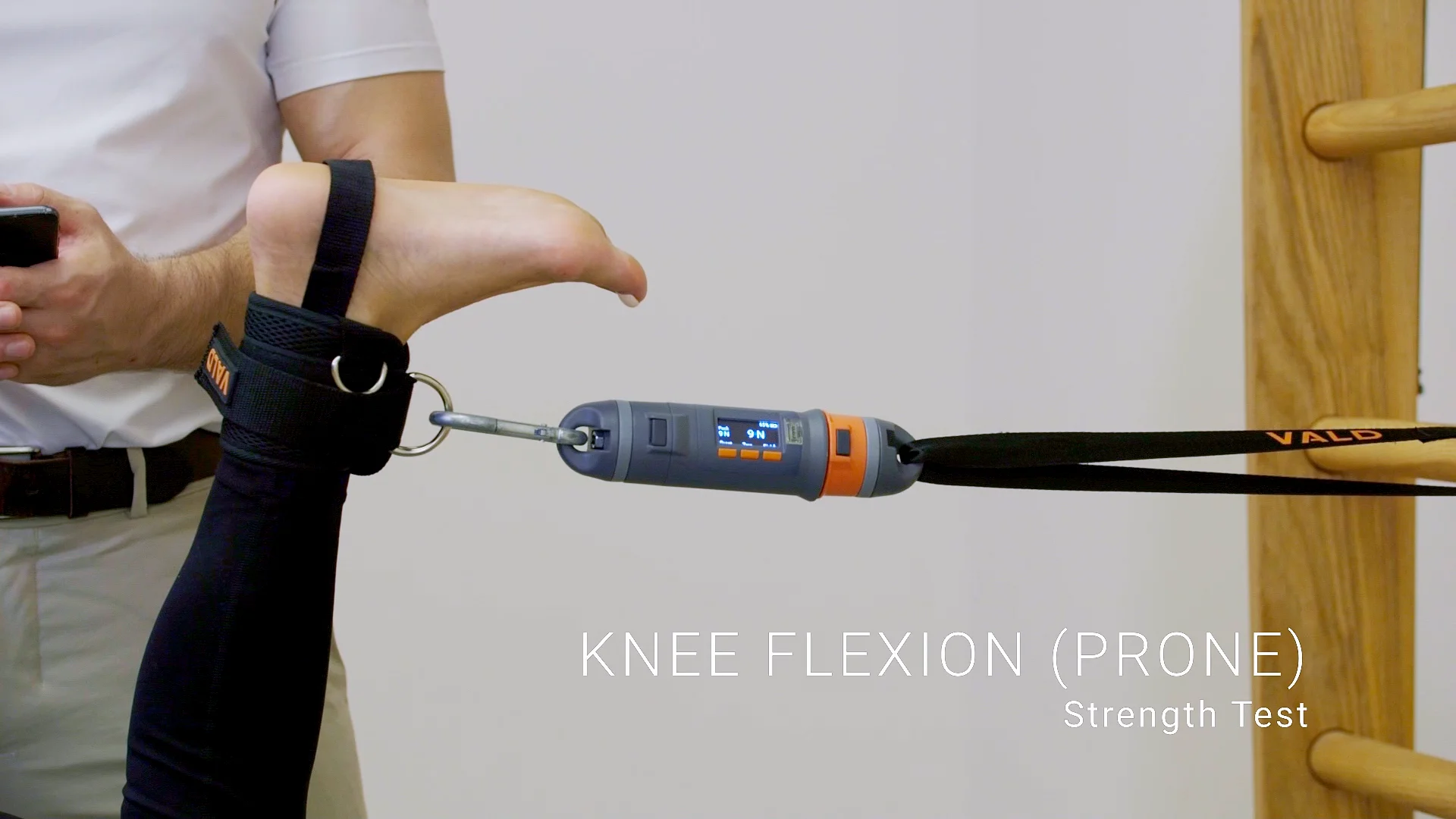 VALD DynaMo Plus Knee Flexion (Prone) Strength Test