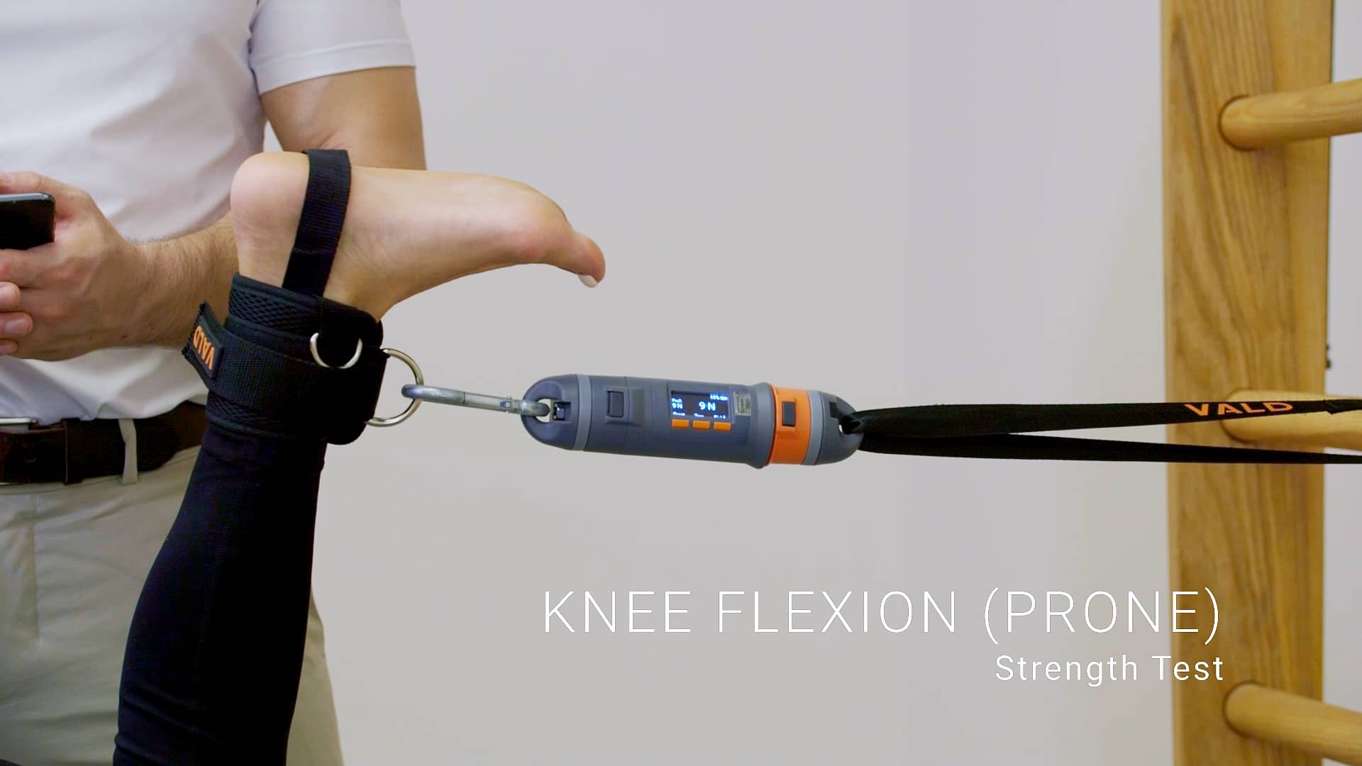 VALD DynaMo Plus Knee Flexion (Prone) Strength Test on Vimeo