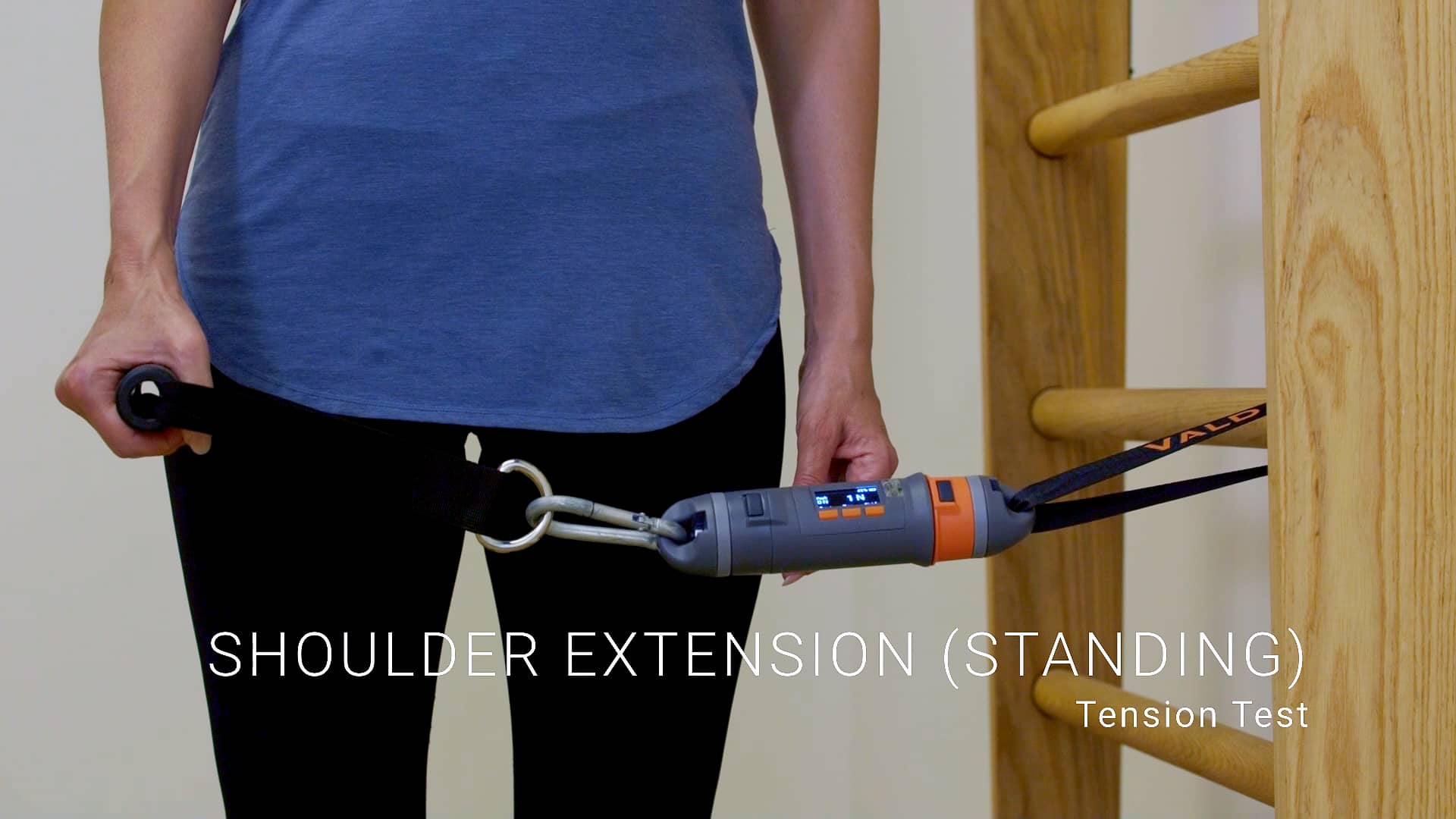 VALD DynaMo Plus Shoulder Extension (Standing - with Handle) Tension ...
