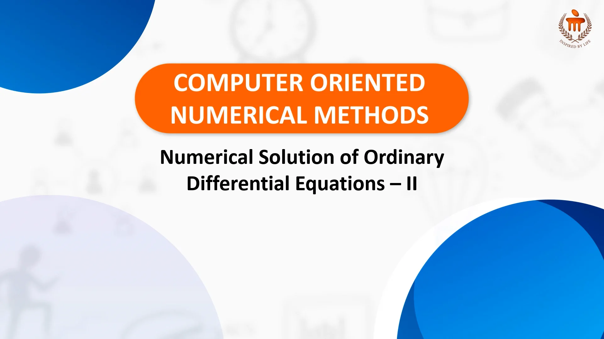 Computer Oriented Numerical Methods_13.3_Adams Moultan's Method on Vimeo