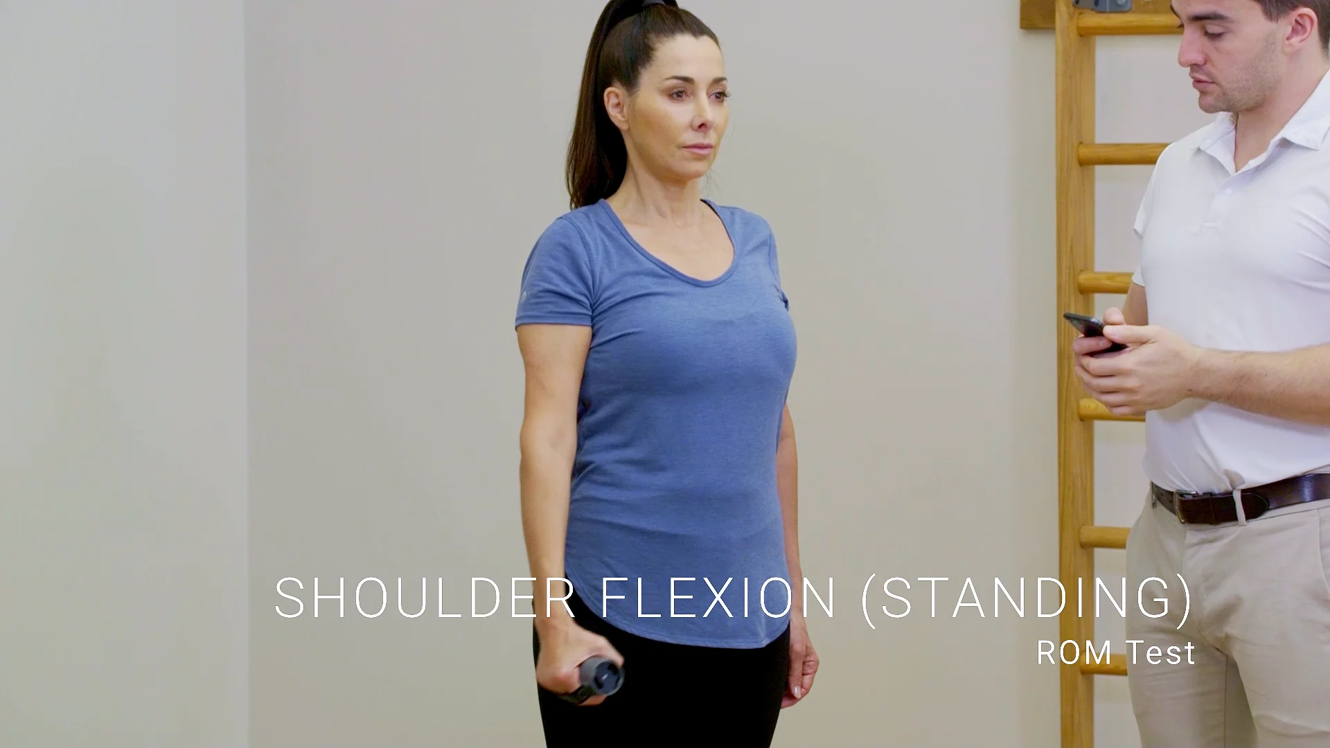VALD DynaMo Plus Shoulder Flexion (Standing) ROM Test on Vimeo
