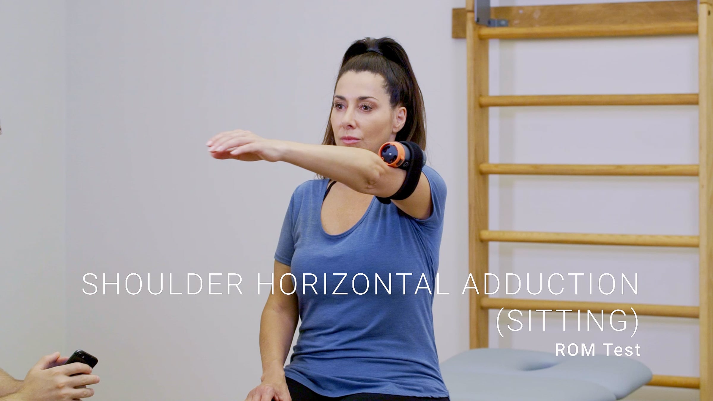 VALD DynaMo Plus Shoulder Horizontal Adduction (Sitting) ROM Test