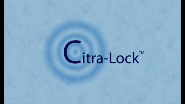 Citra-Lock Solution verrou pour cathéter on Vimeo
