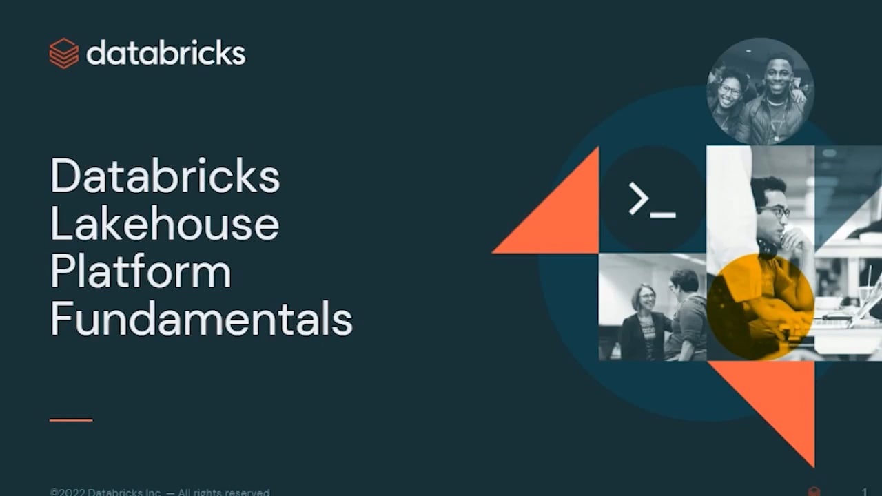Databricks Lakehouse Fundamentals Learning Plan | EMEA on Vimeo