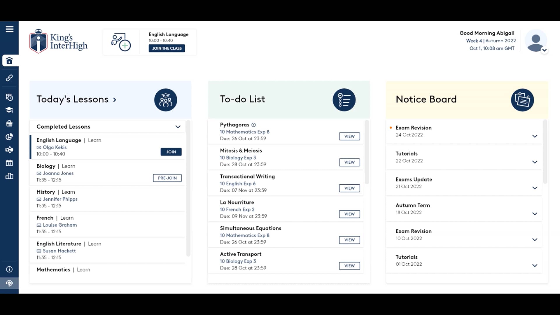 King's InterHigh - Our School Platform on Vimeo