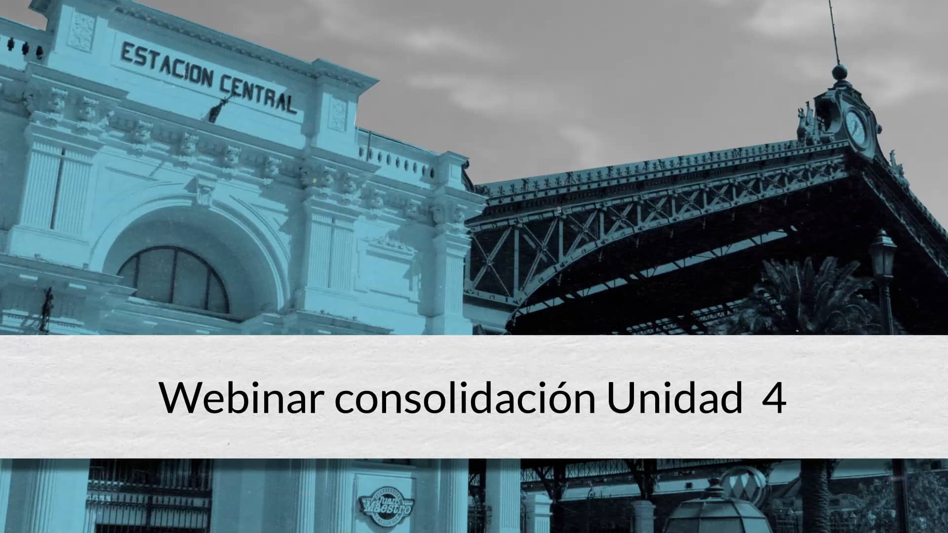 Webinar consolidación Unidad 4 Metropolitana on Vimeo