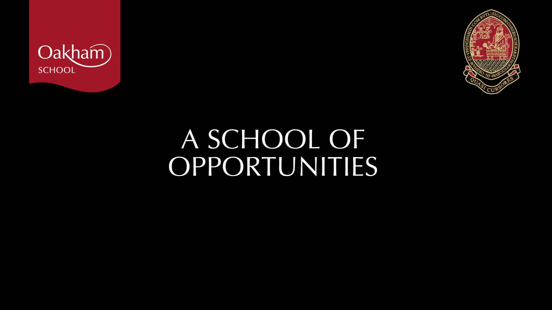Oakham School - A School of Opportunities on Vimeo