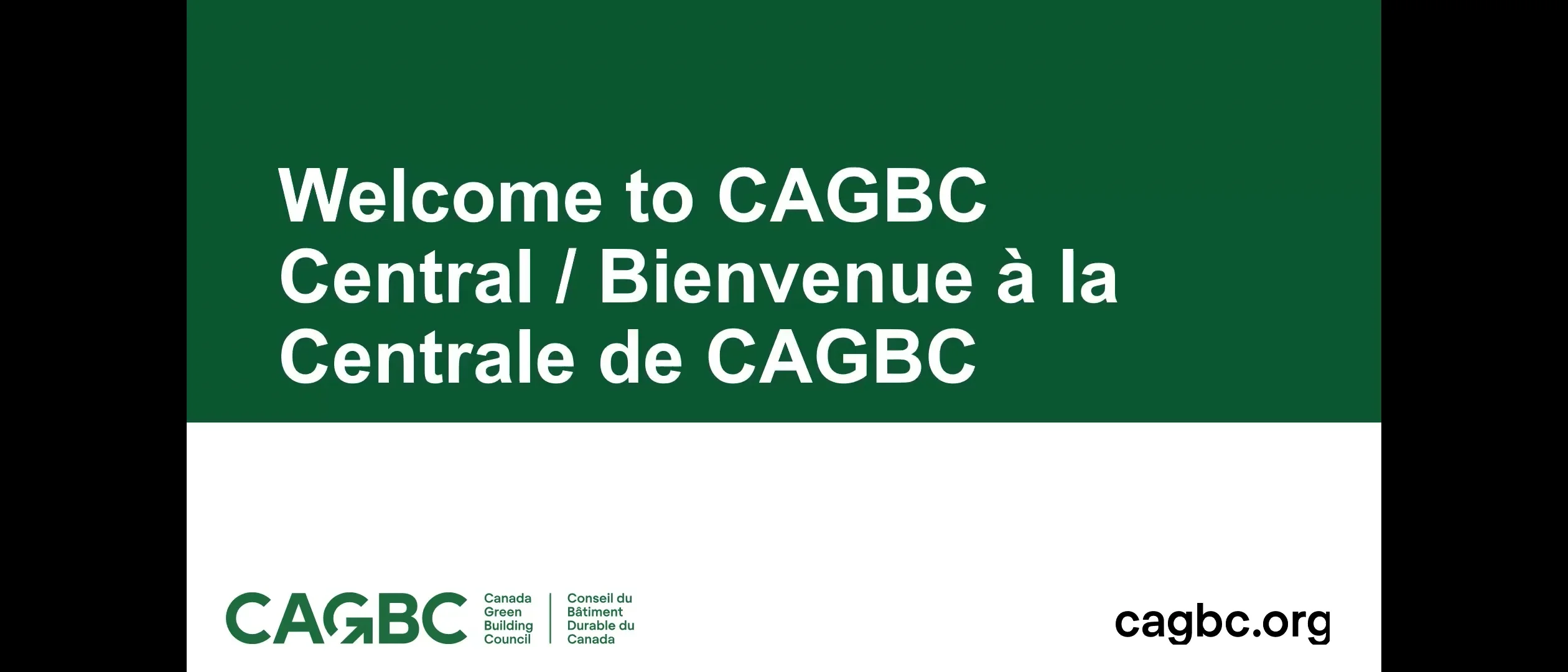 CAGBC Instruction Video -FR 2 on Vimeo