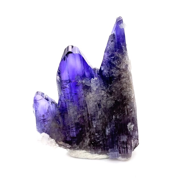 Tanzanite (rare multi-crystal group) | D-Block Mine, Merelani Hills ...