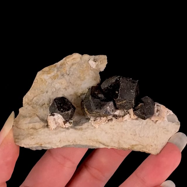 Sphalerite (fine crystals) with Dolomite (ex Al Kidwell Collection ...