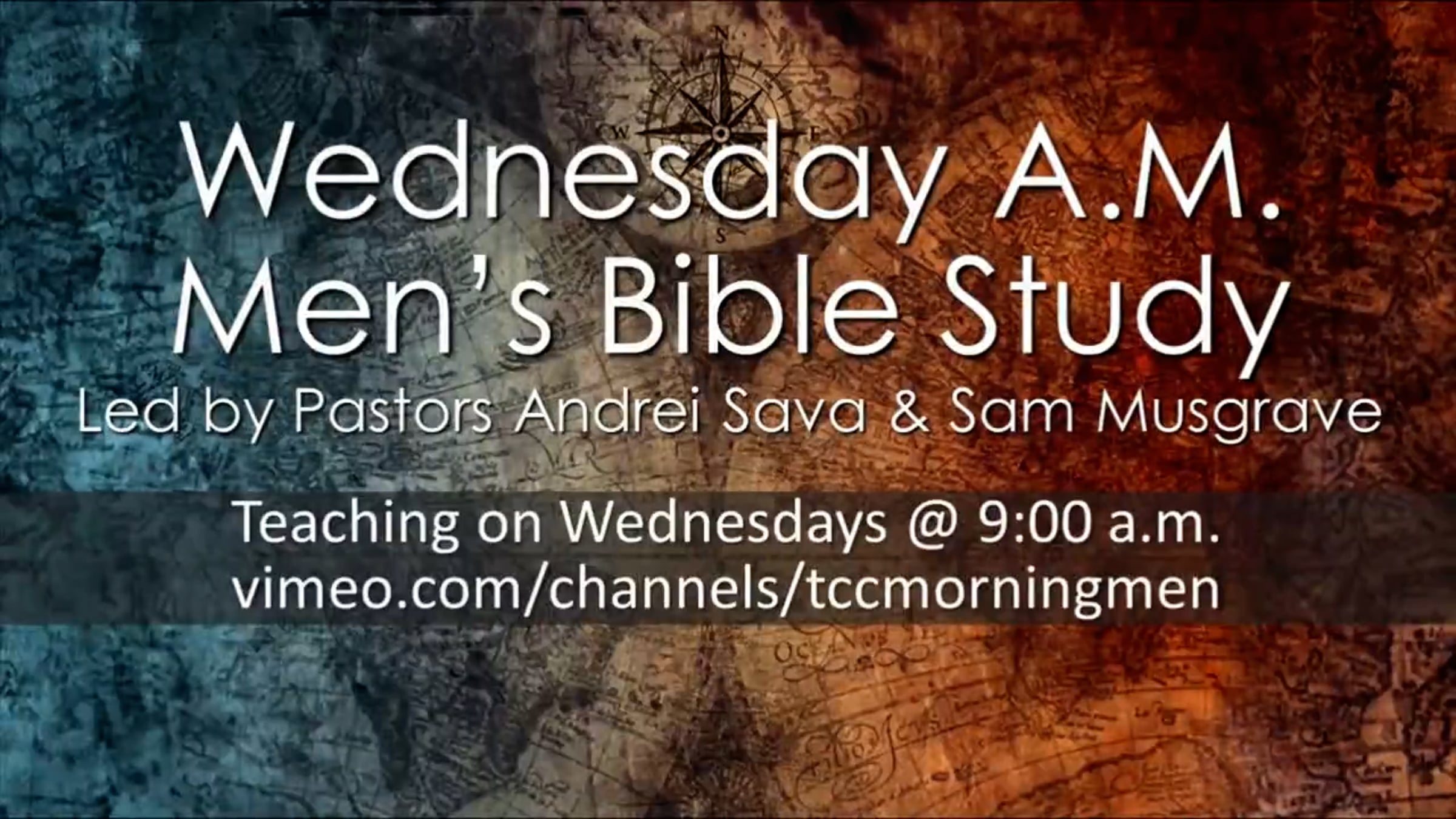 Wednesday Morning Men (8-24-22)