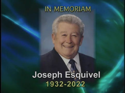 In Memoriam: Joseph Esquivel 1932-2022