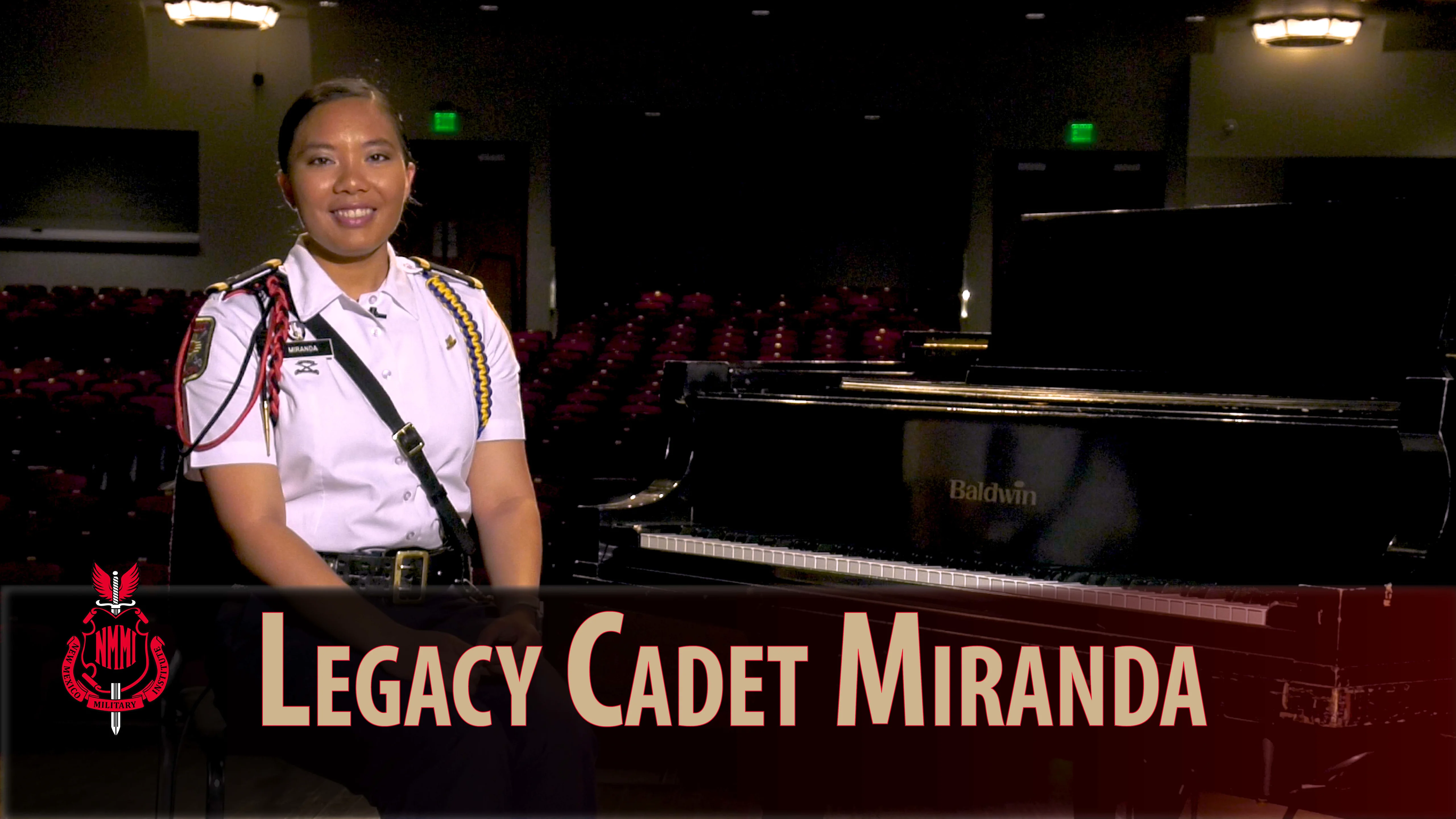 NMMI Legacy Cadets- Cdt Miranda on Vimeo