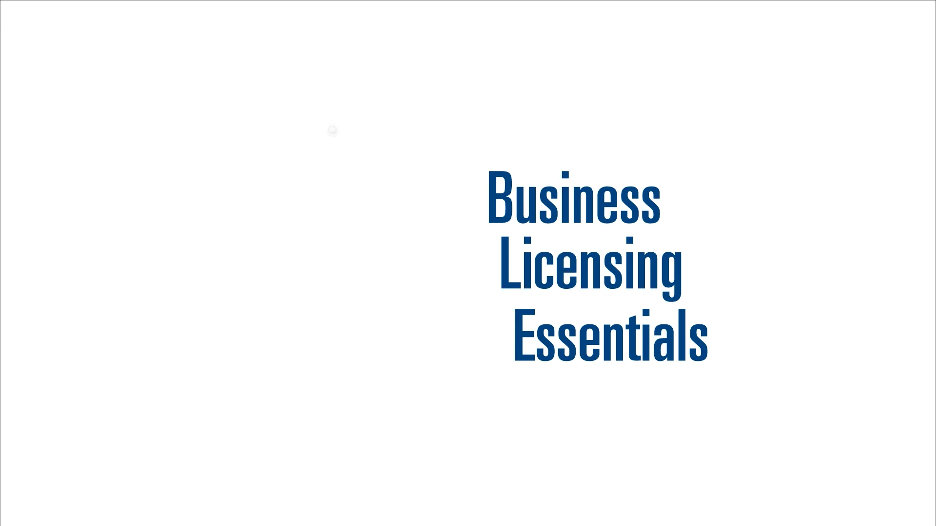 Business Licensing Essentials: Preparing for the Local Business License ...