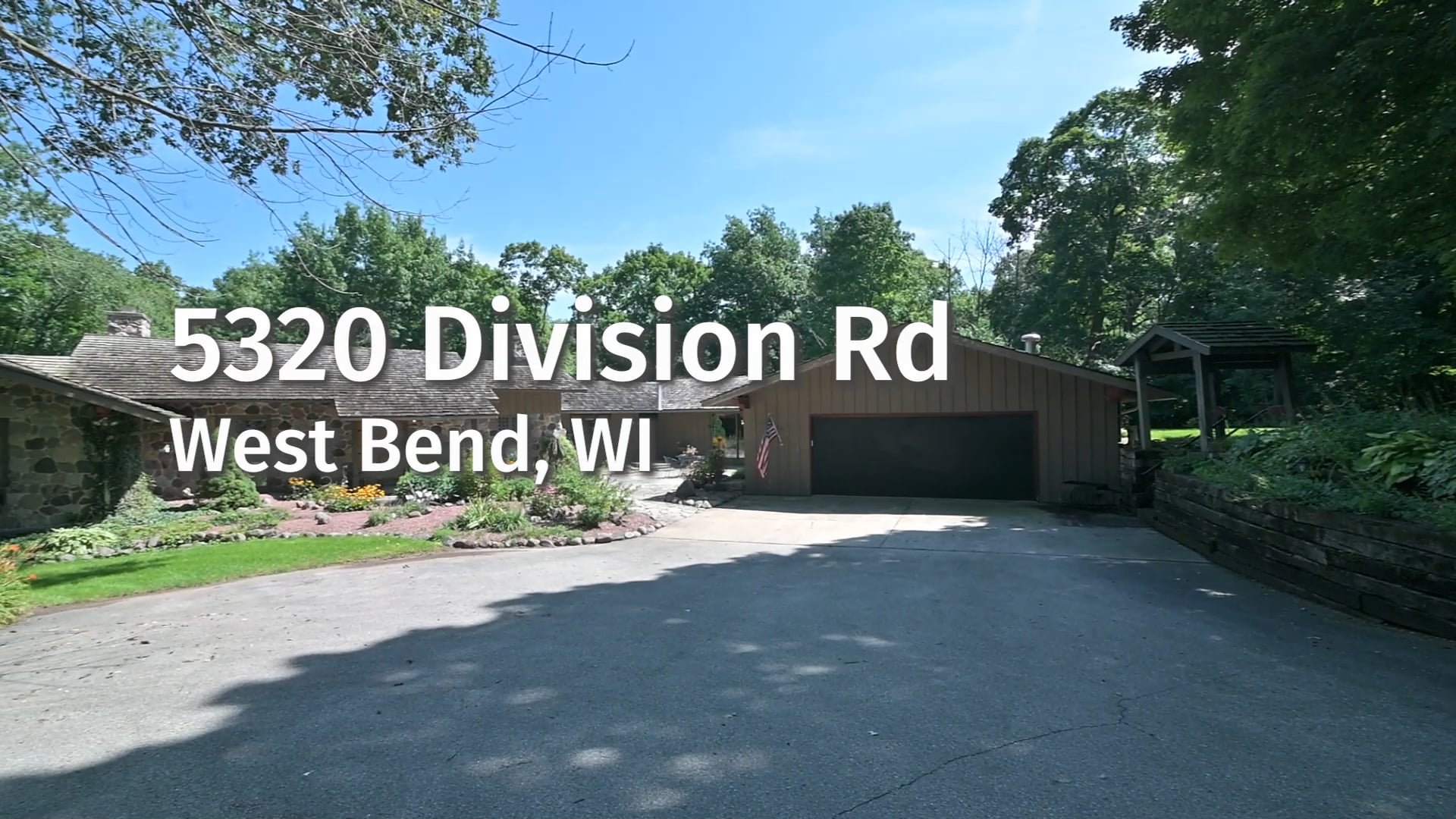5320 Division Road West Bend WI on Vimeo