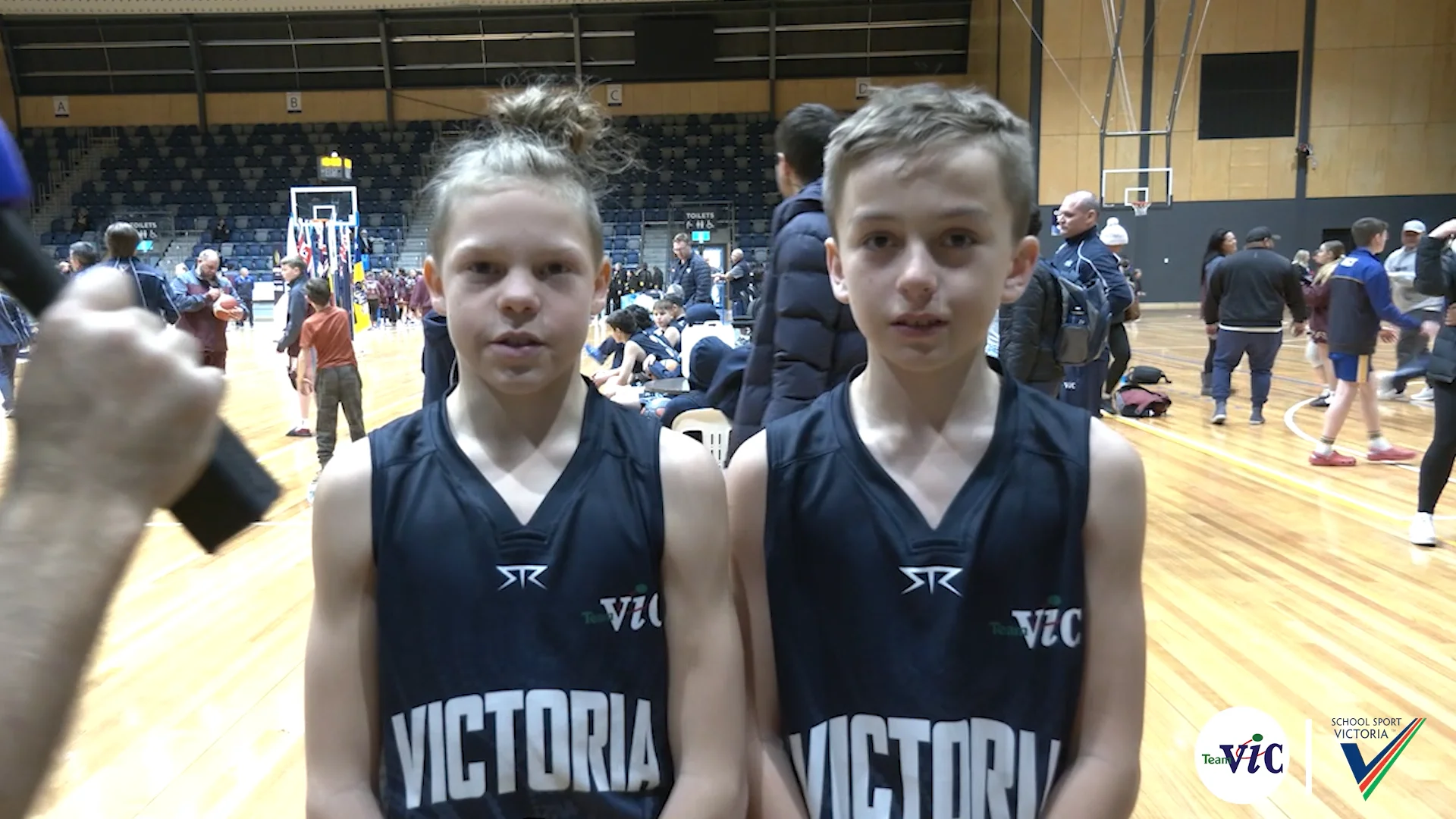 Team Vic Basketball 12 Boys Captains Ollie and Lenny on Vimeo