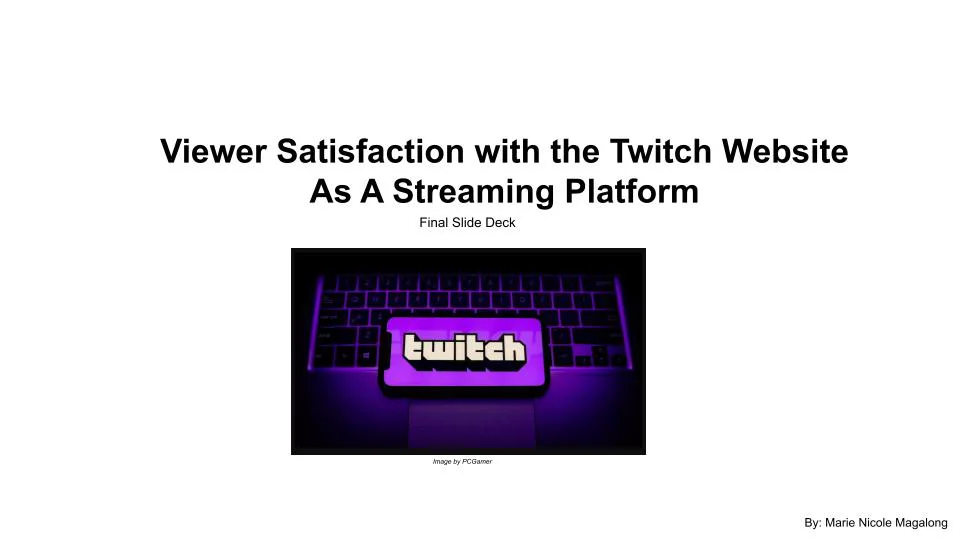 Twitch Study on Vimeo