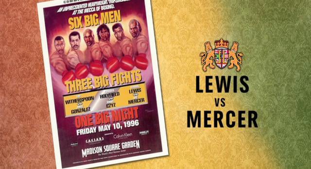 Lewis vs Mercer on Vimeo