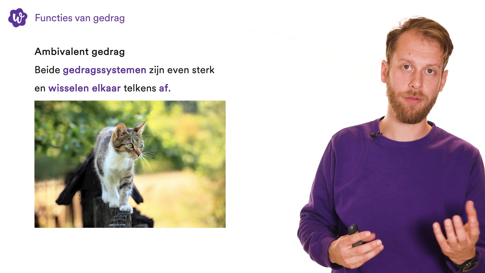 Functies van gedrag | StudyGo