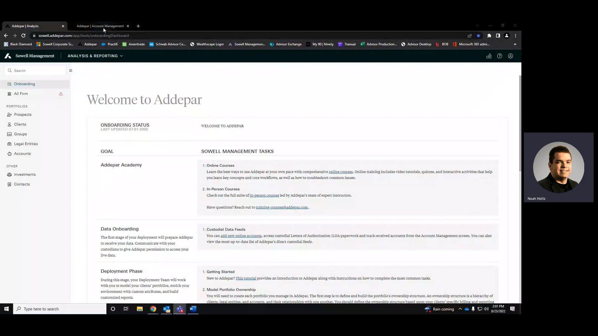 Accessing Reports in Addepar on Vimeo