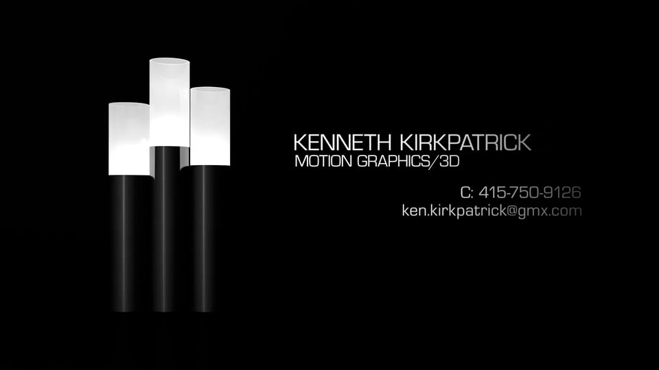 Kenneth Kirkpatrick 2022 Demo Reel v02 on Vimeo