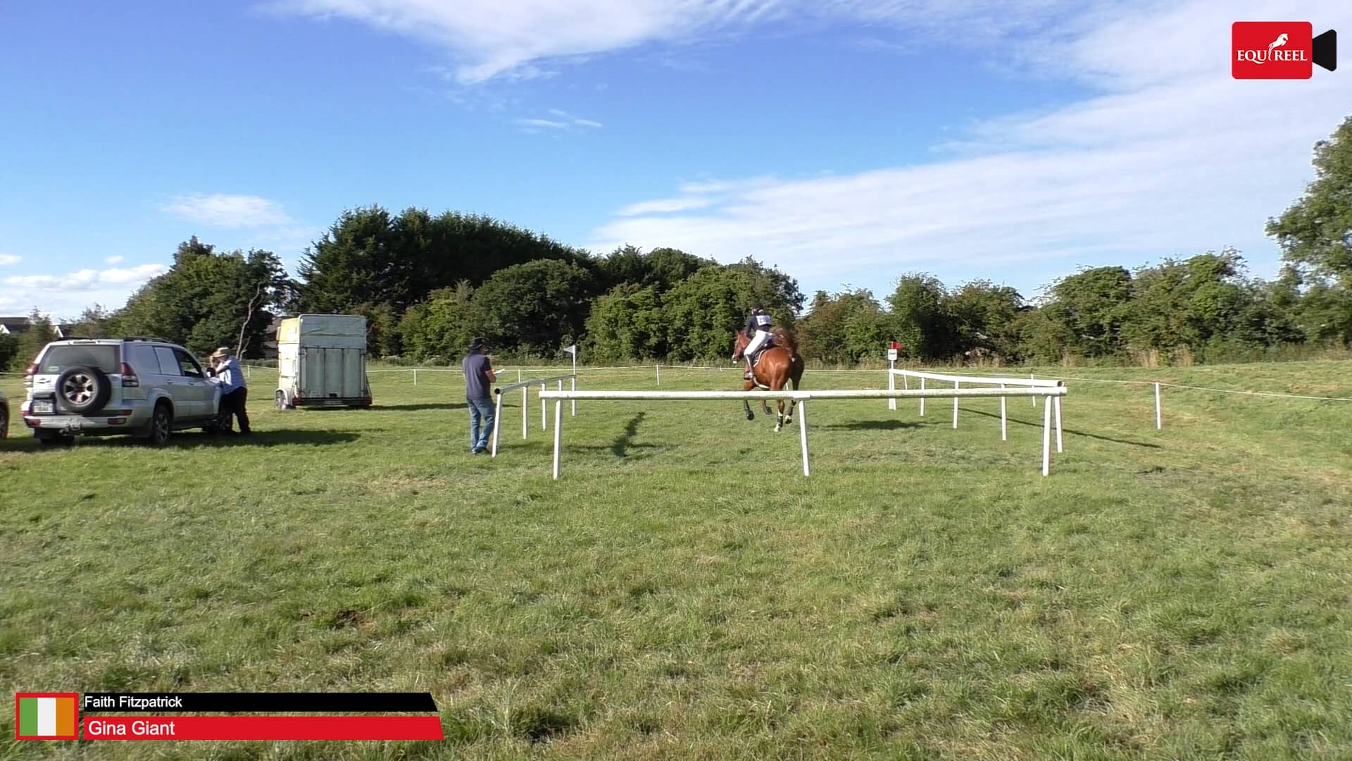 EQUIREEL 216 Faith Fitzpatrick & Gina Giant at TATTERSALLS EVENTING ...