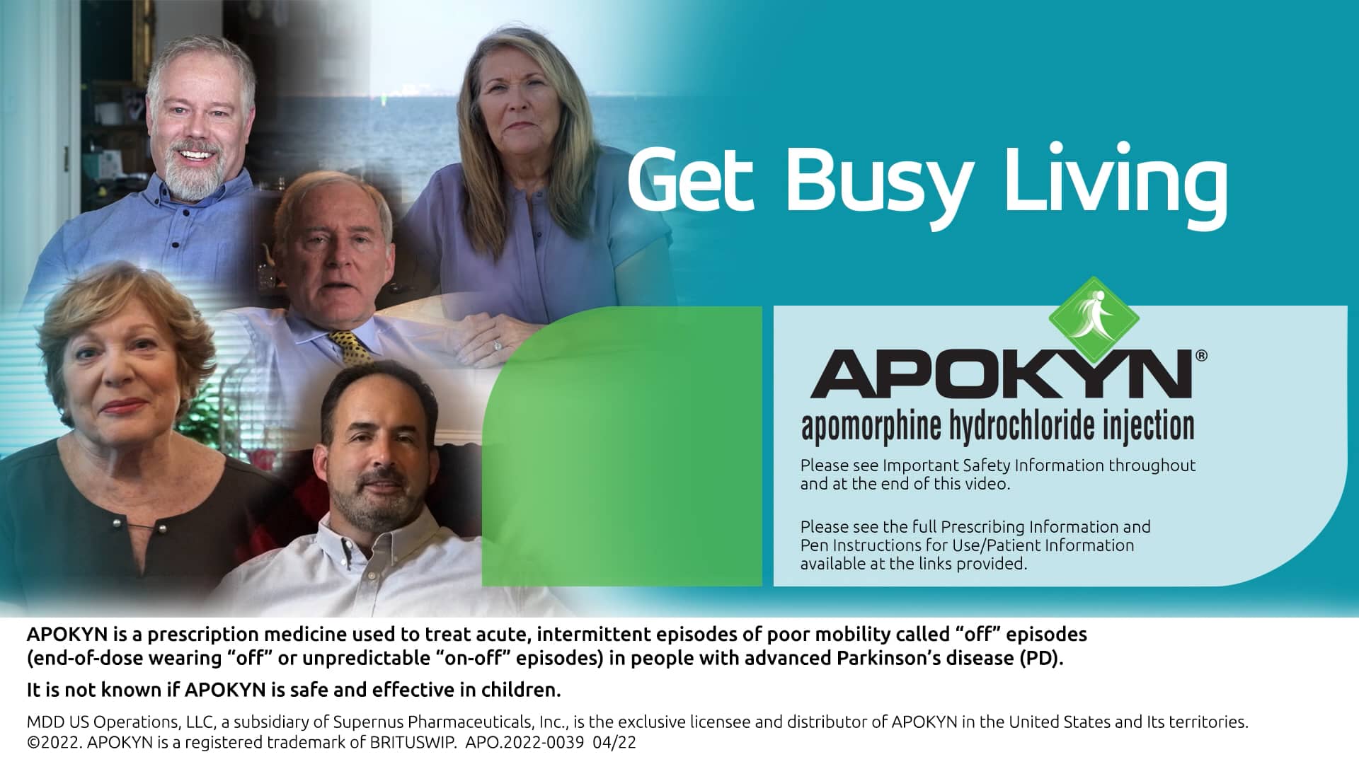 Talking to your healthcare provider about APOKYN on Vimeo