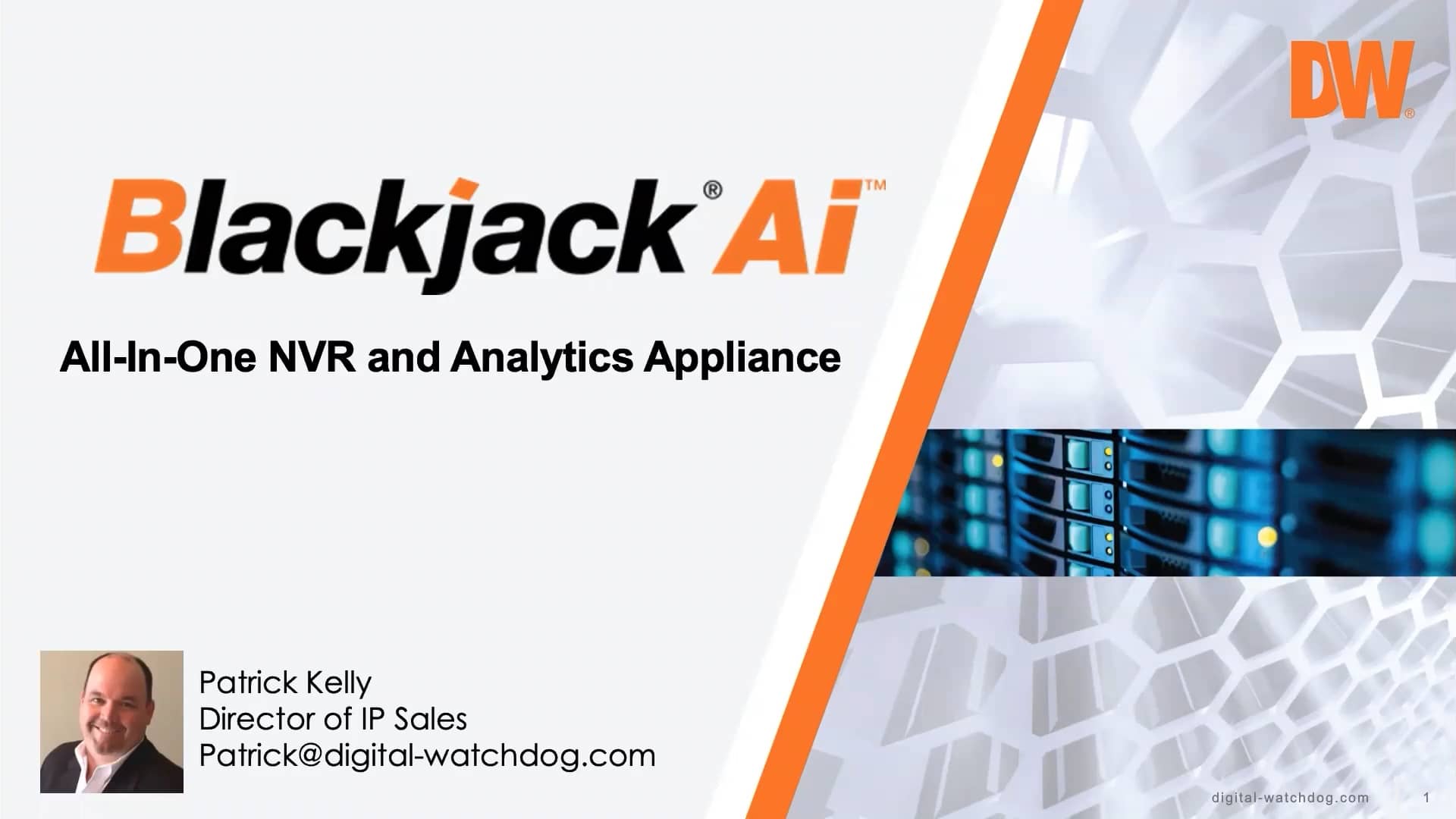 August 25, 2022 Works With DW Spectrum Webinar: Blackjack Ai All-in-One ...