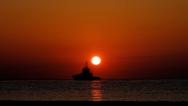 Ship, Sunrise, Sunset. Free Stock Video - Pixabay