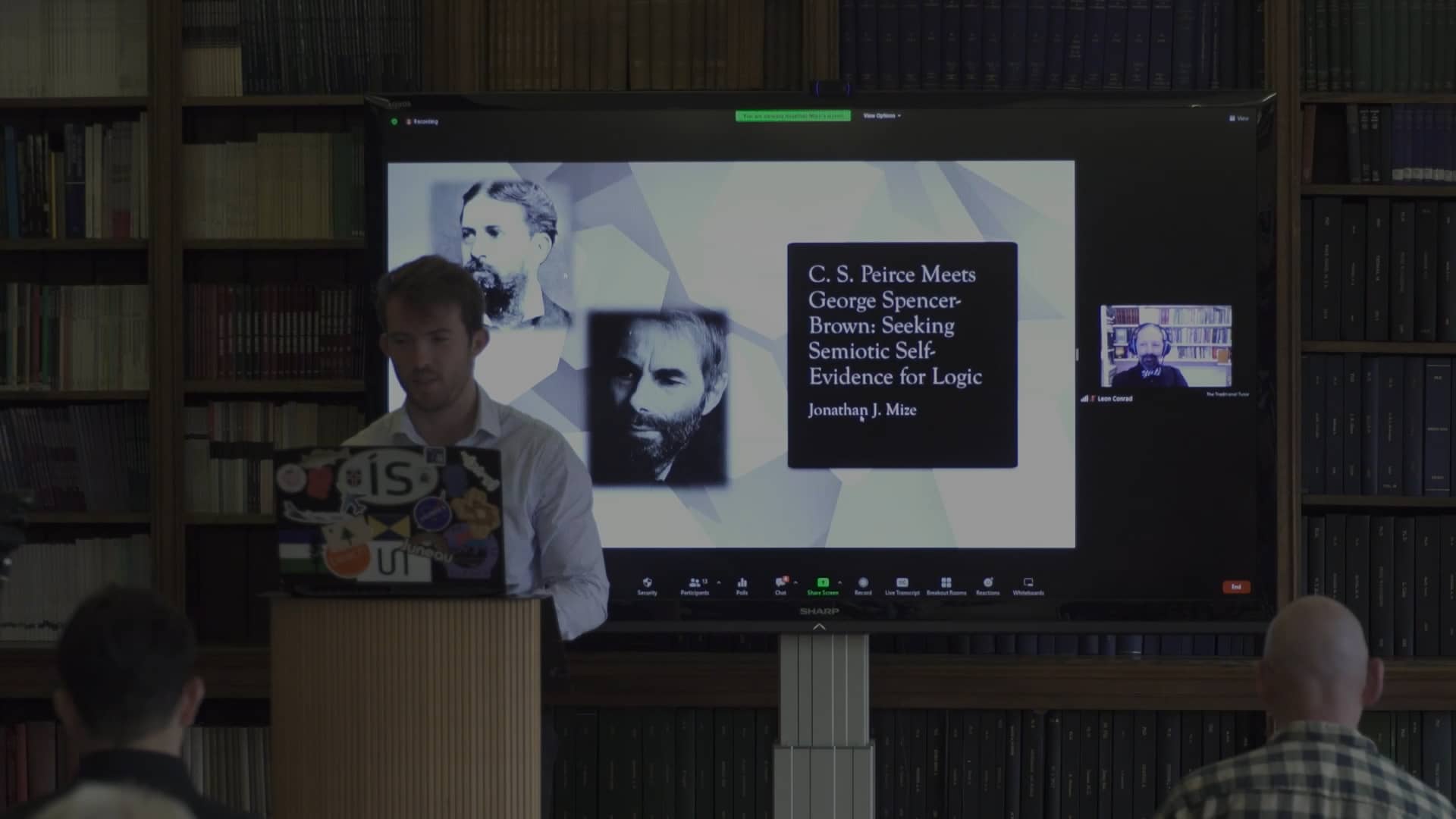 LoF 2022: C. S. Peirce Meets George Spencer-Brown: Seeking Semiotic ...