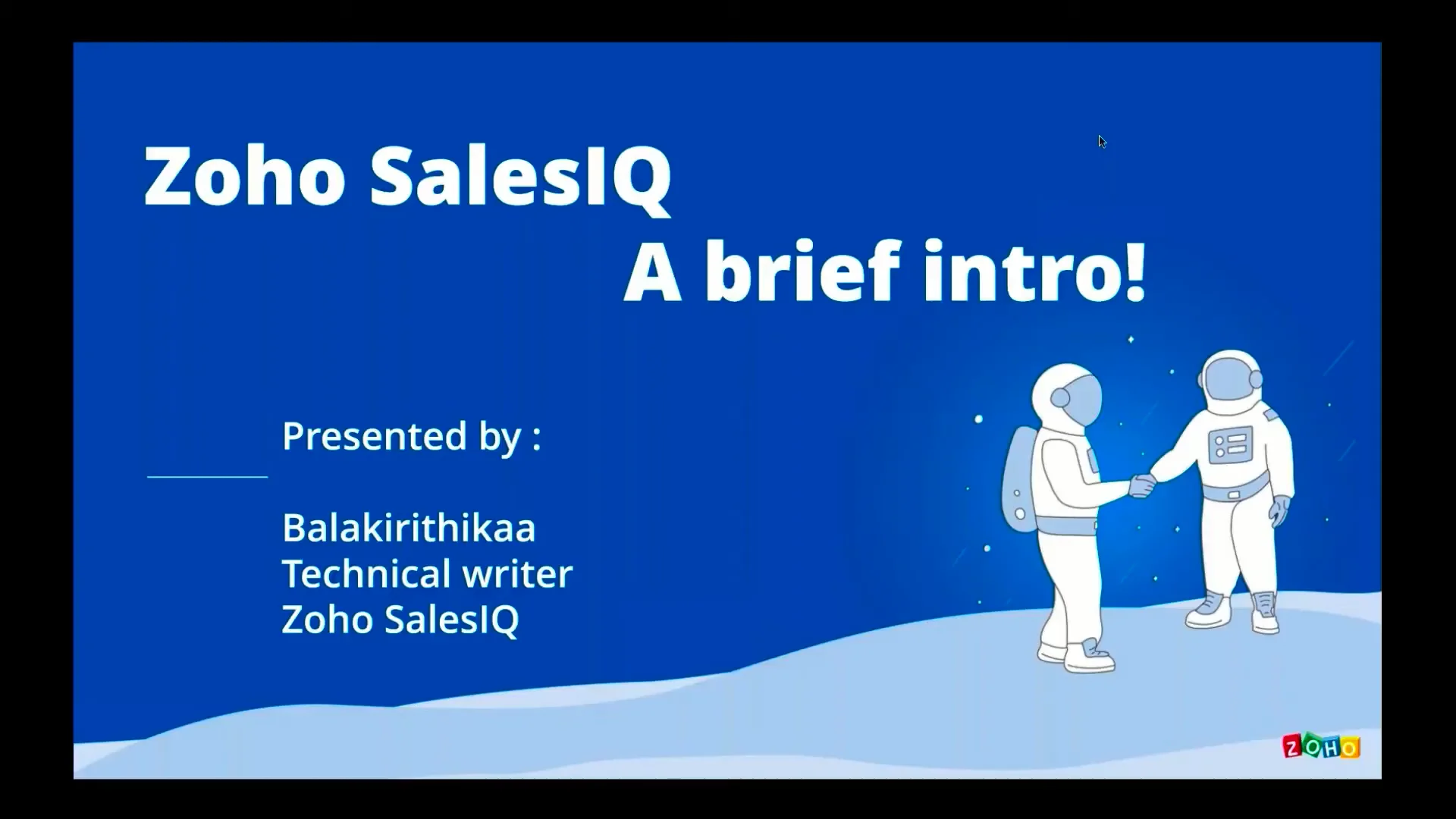 Zoho SalesIQ- Overview and Getting Started