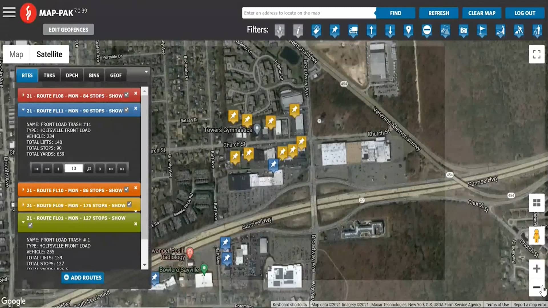Soft-Pak Map-Pak Route Software on Vimeo