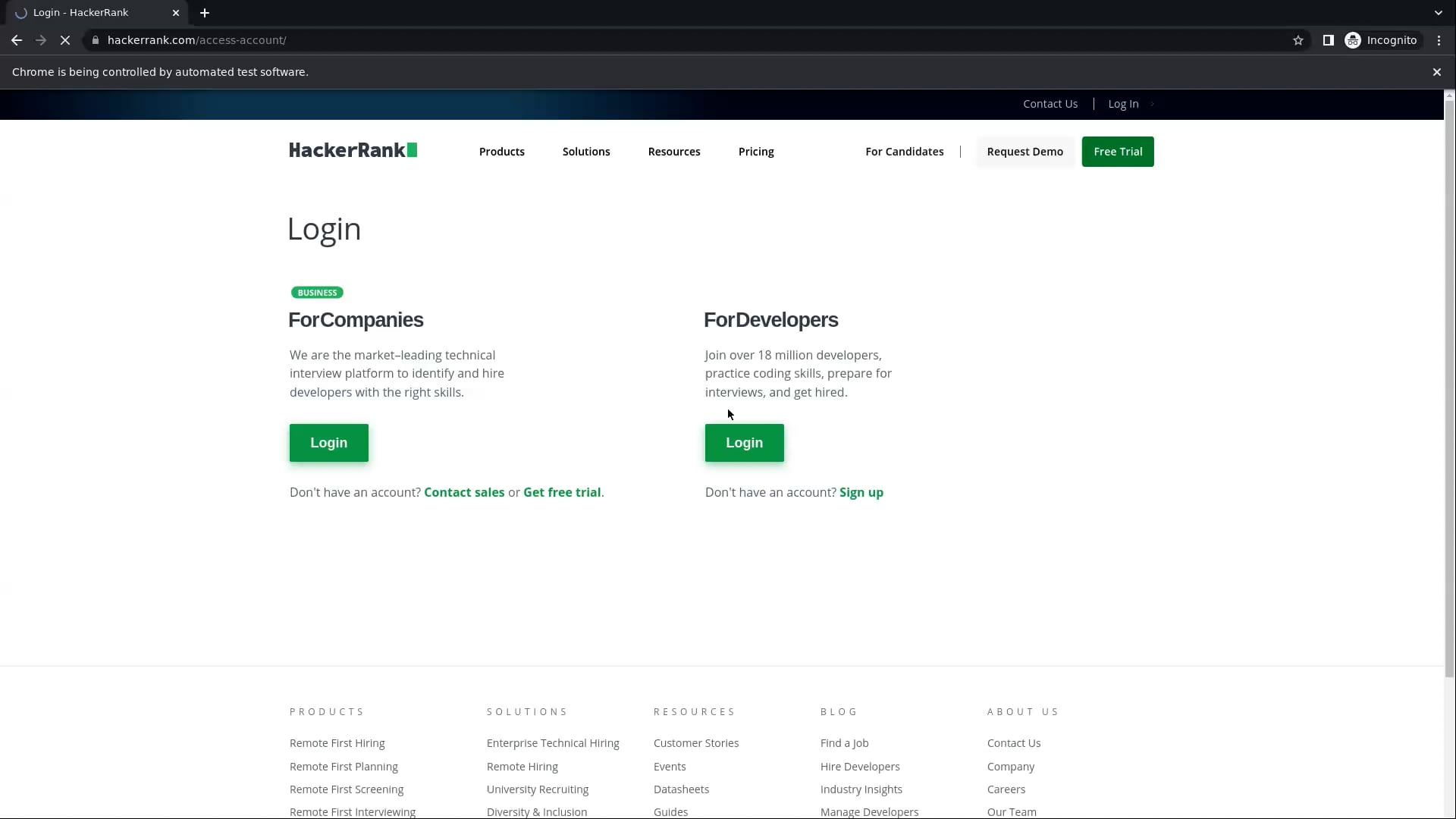 hackerRank on Vimeo
