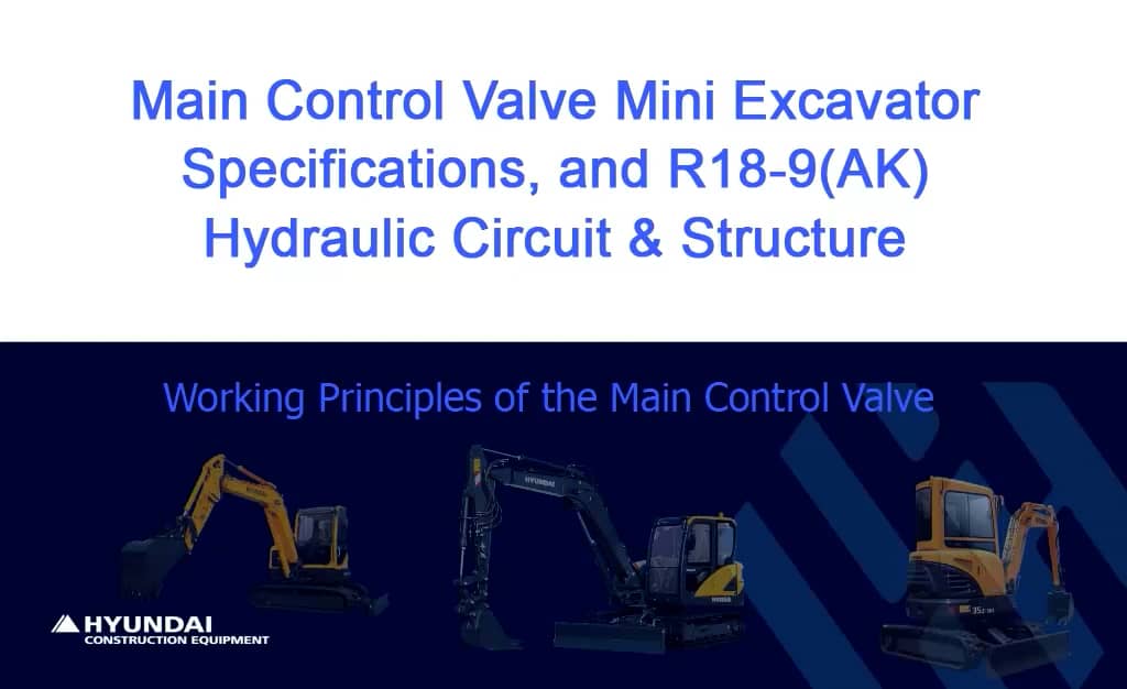 Module 2_Mini Excavator Main Control Valve Operation on Vimeo
