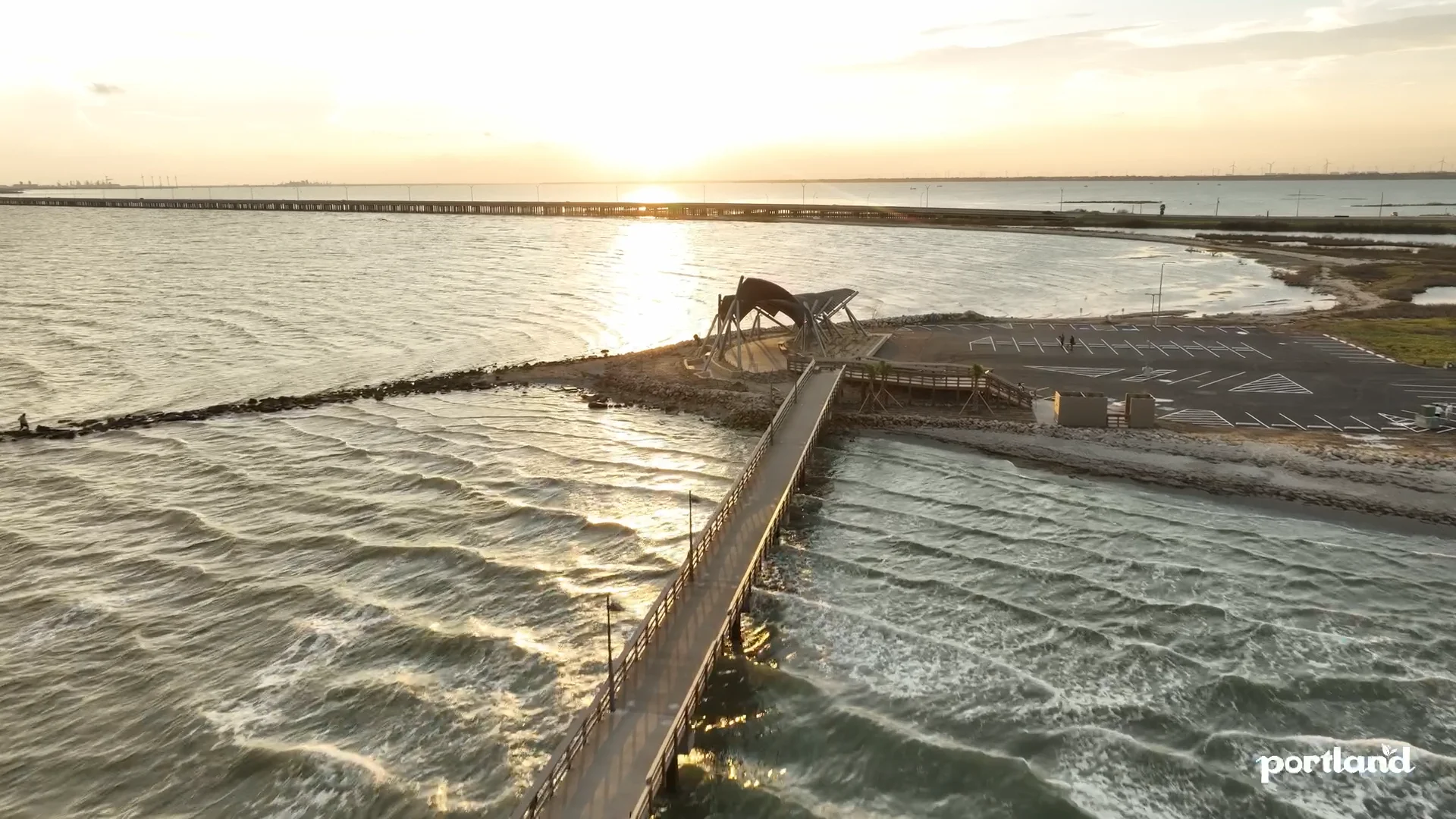 Indian Point Pier Highlight