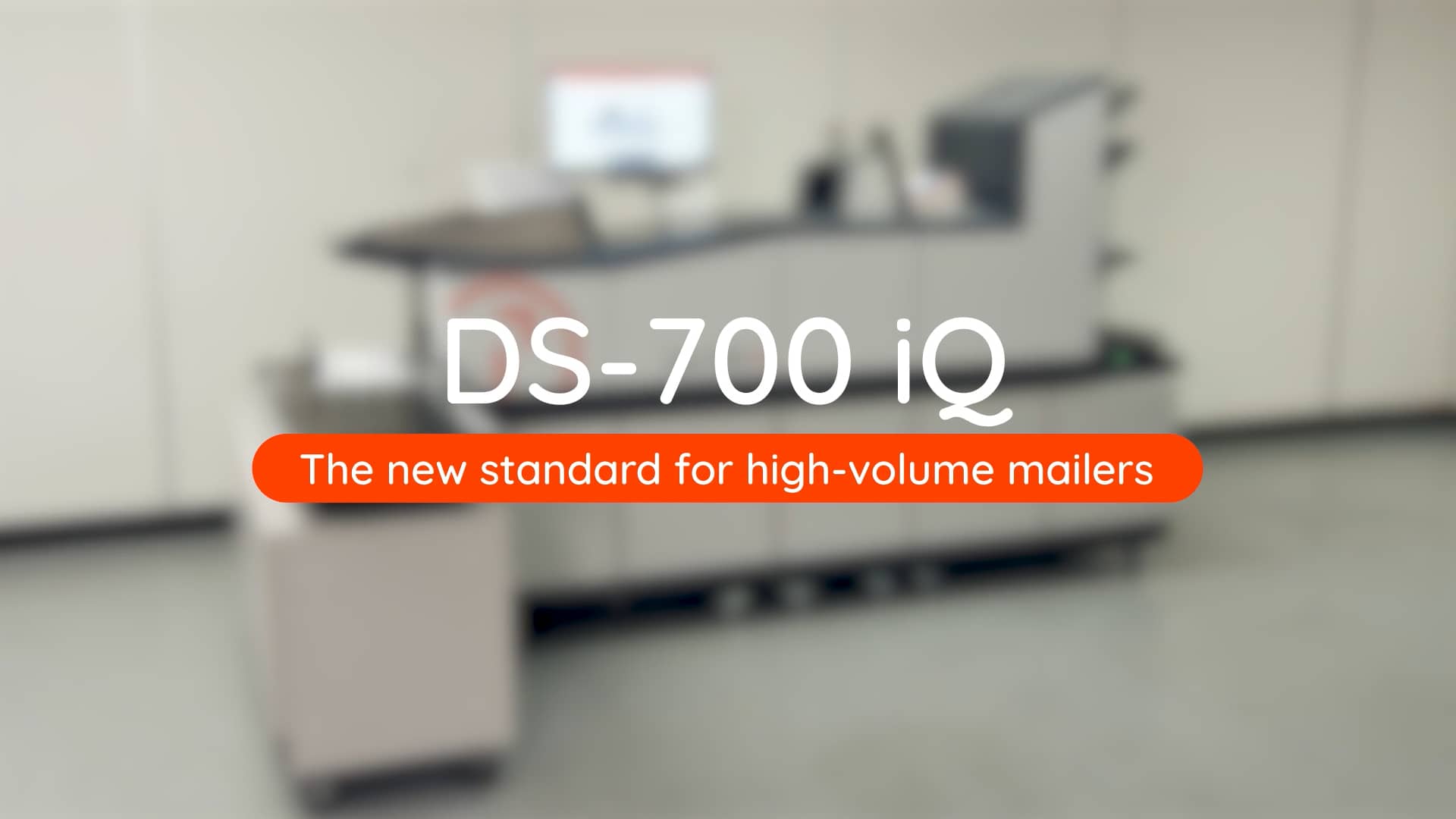 DS-700 iQ Folder Inserter on Vimeo