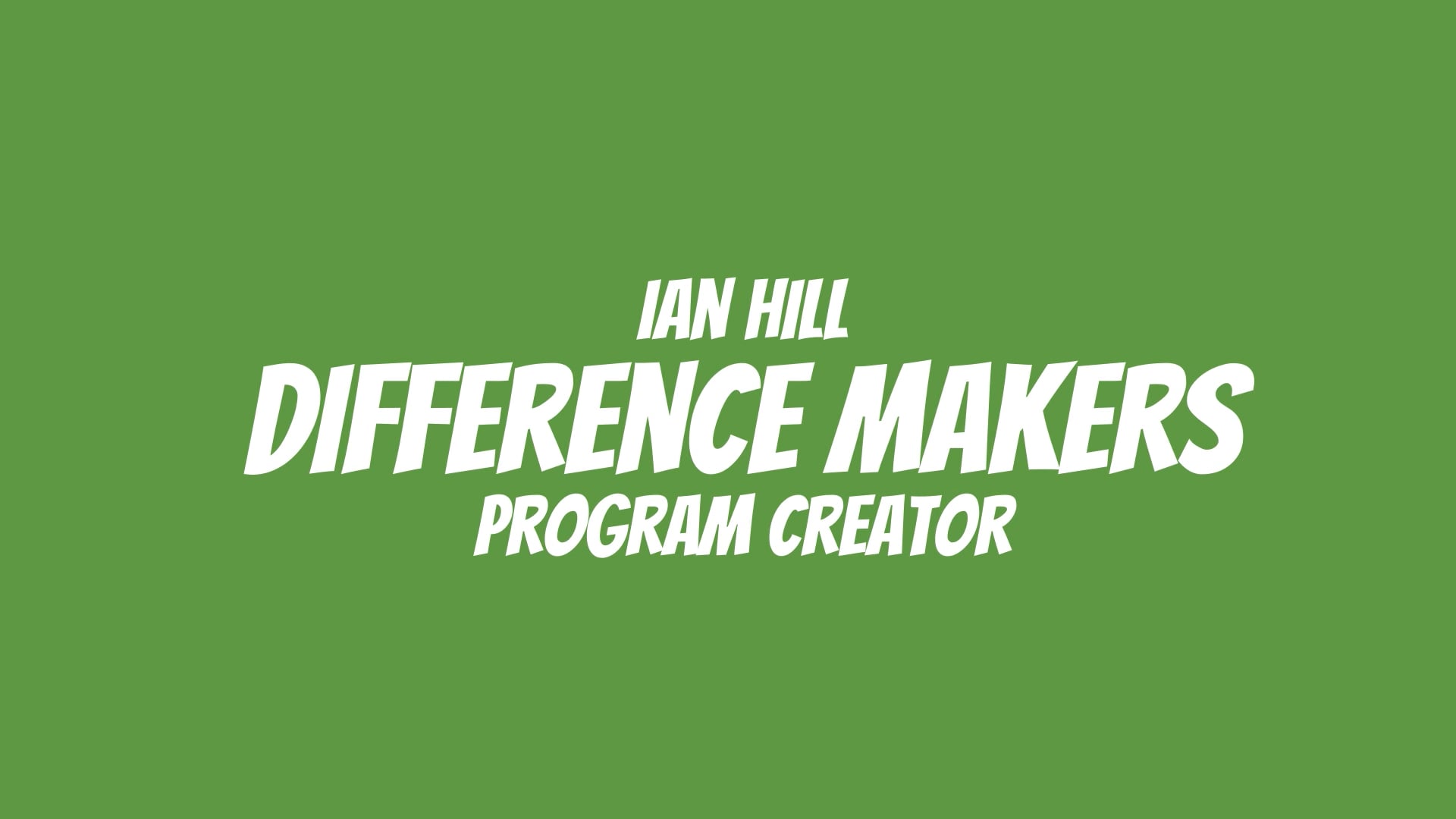 Difference Maker Somerset on Vimeo