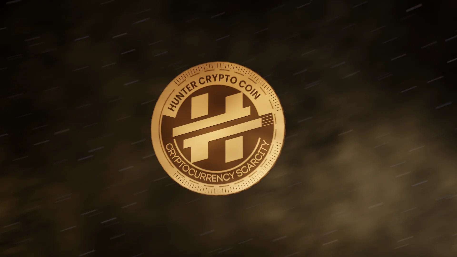 Hunter Crypto Coin 3D advertisement on Vimeo