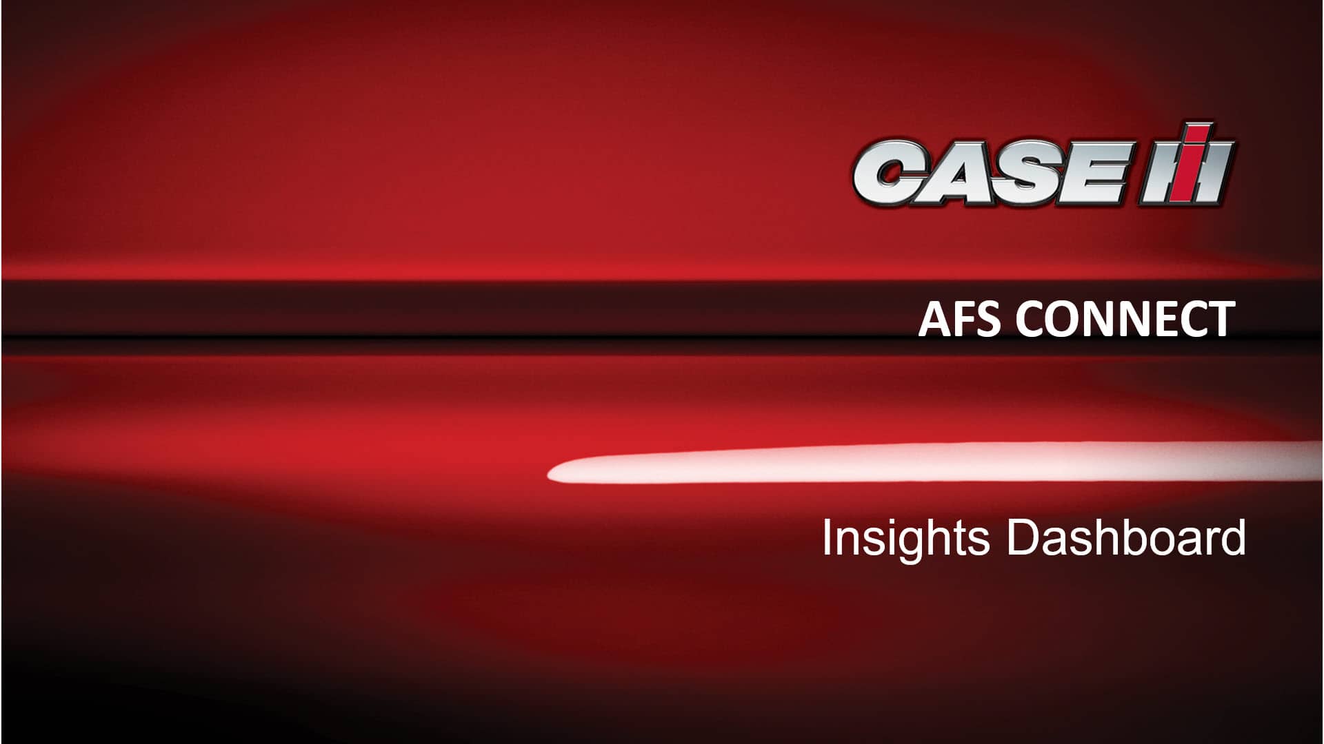 AFS Connect: Insights Dashboard on Vimeo