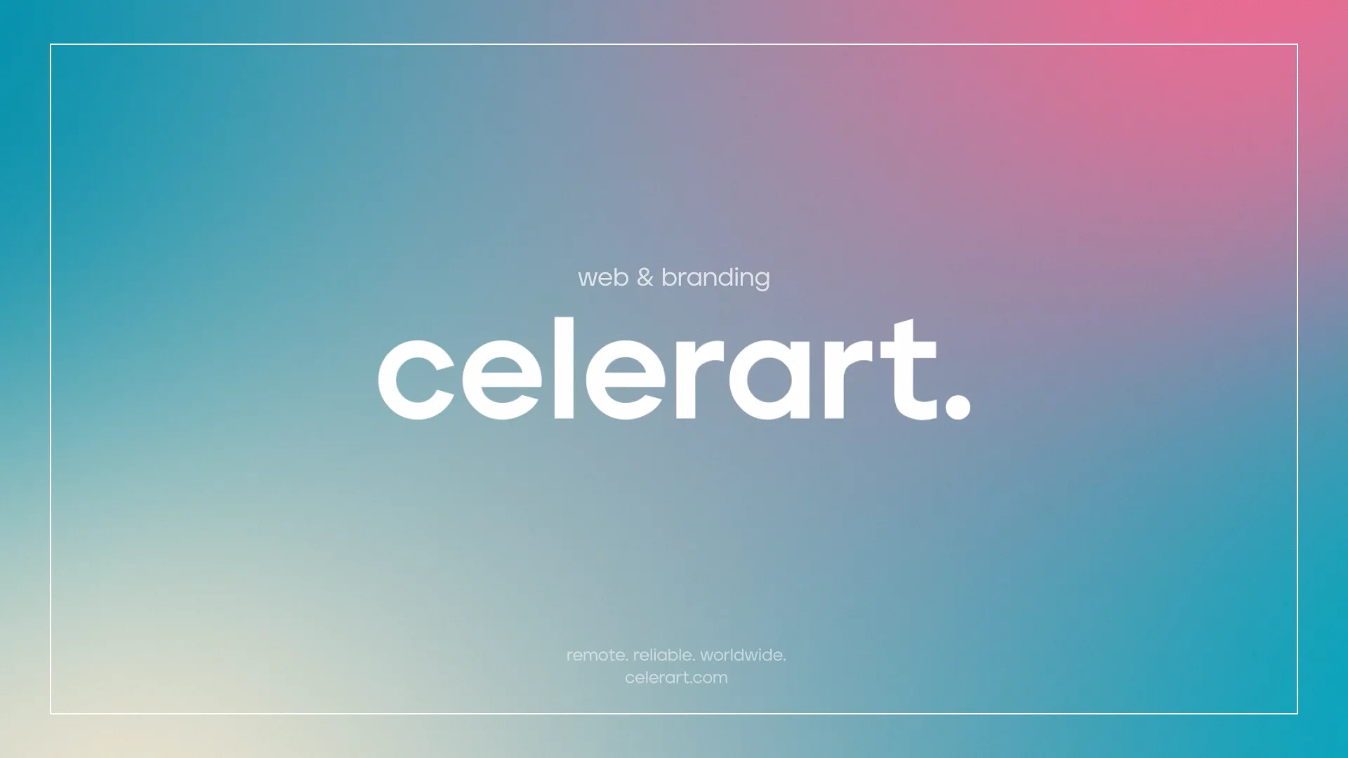 celerart. web & branding agency showreel on Vimeo