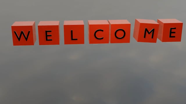 Welcome Blocks Cubes Free Stock Video - Pixabay