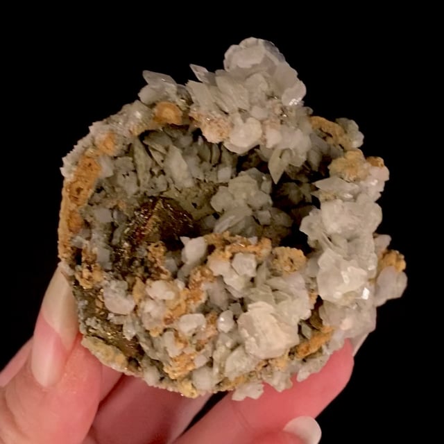 Siderite (''ball'') with Calcite (ex Kurt Hefendehl Collection ...