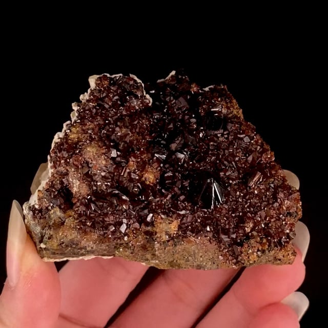 Sphalerite (fine crystals) (ex Kurt Hefendehl Collection) | Joplin ...