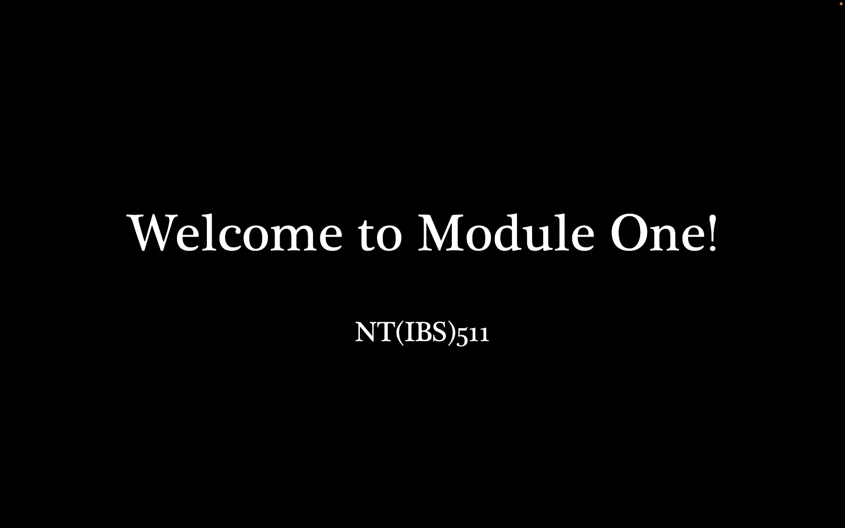 Welcome to Module One!.mp4 on Vimeo