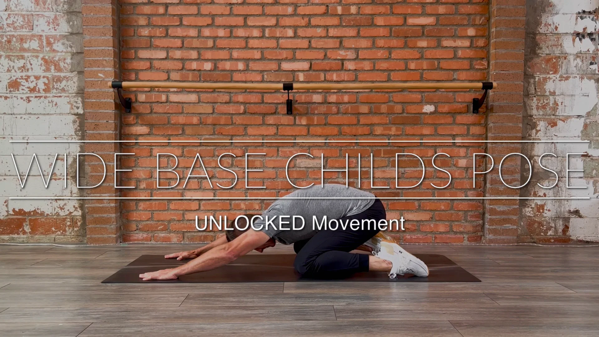 Wide Base Childs Pose on Vimeo