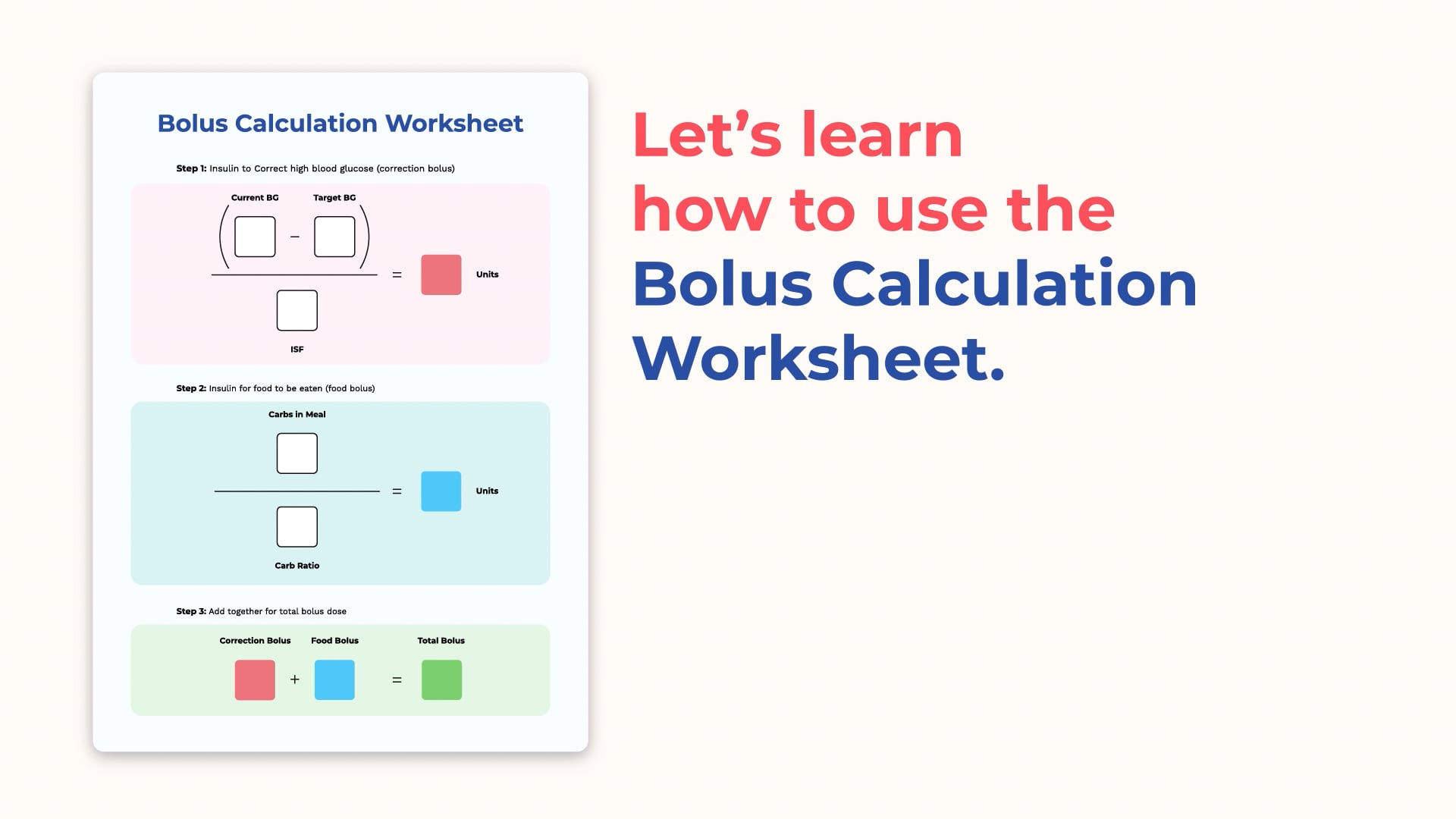 6.2 How to Calculate Bolus Insulin on Vimeo