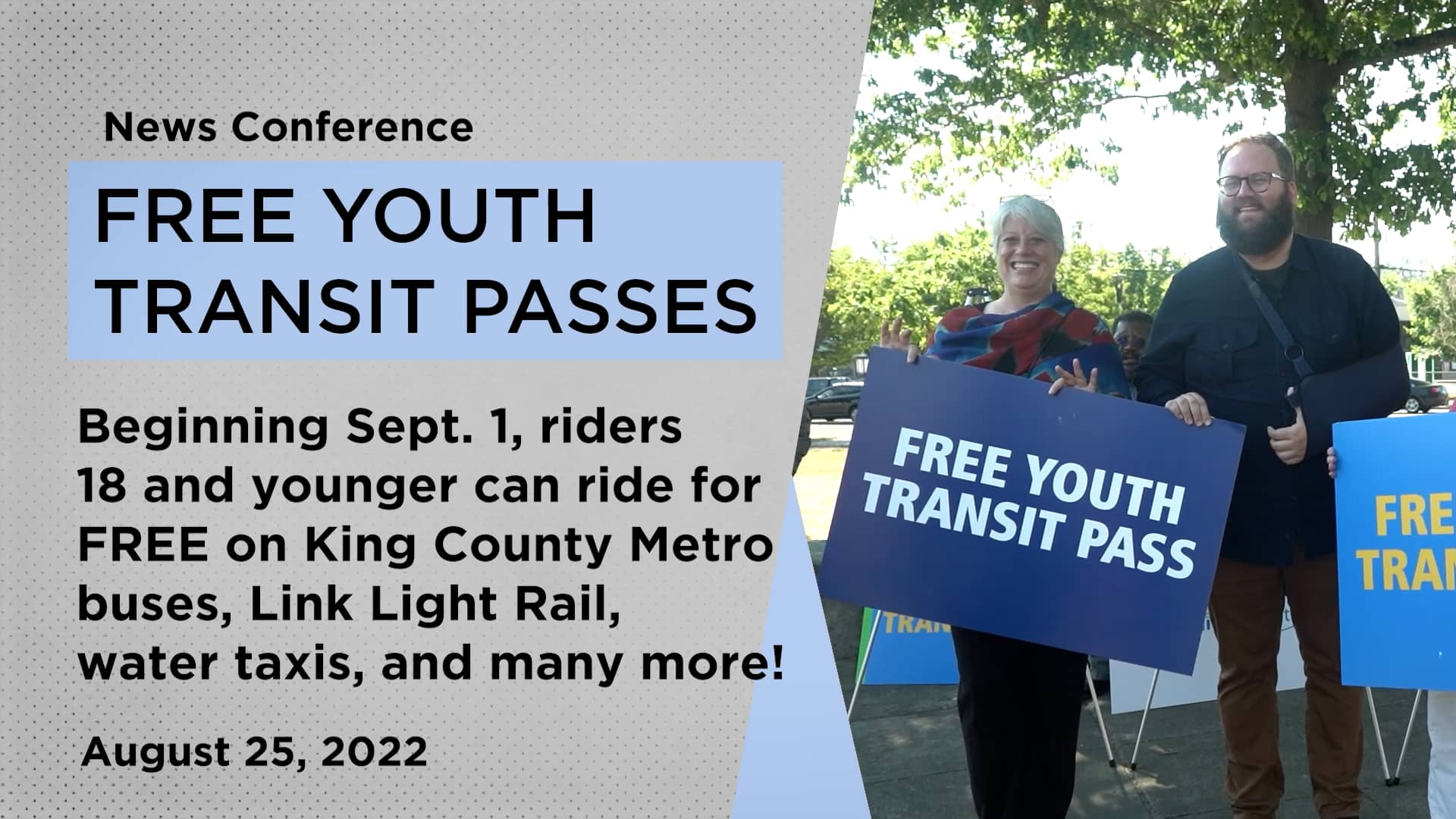 Free Youth Transit Passes on Vimeo