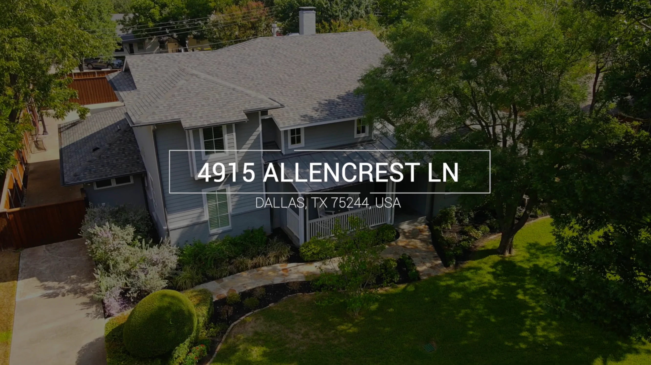 4915 Allencrest Ln, Dallas, TX 75244, USA.mp4 on Vimeo