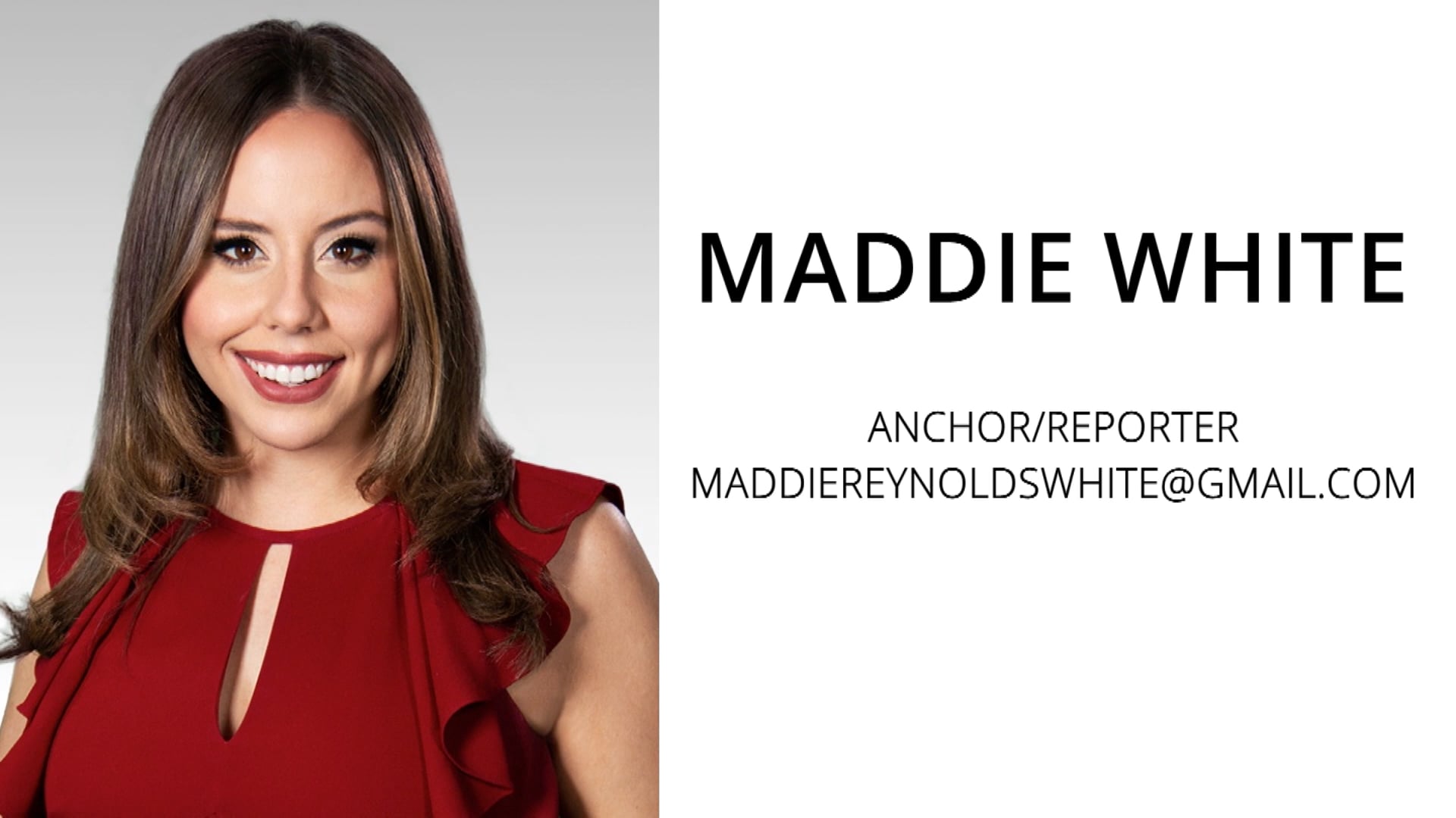 Maddie White Anchor/Reporter Reel 2022 on Vimeo